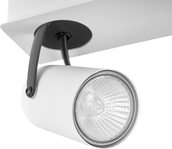 KLIP - Wandlamp 3 spots - Wit - Metaal | bol