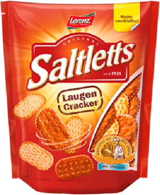 Saltletts Krakeling Crackers - 150g Zak | bol