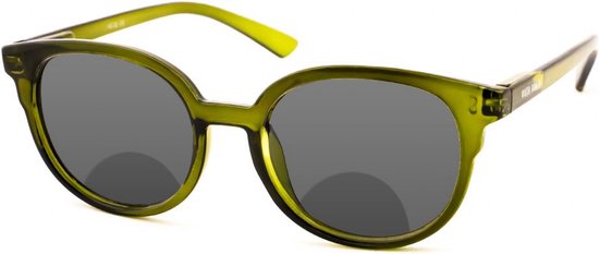 Zonneleesbril Vista Bonita Nova Bifocaal-Army Green-+2.50 | bol.com
