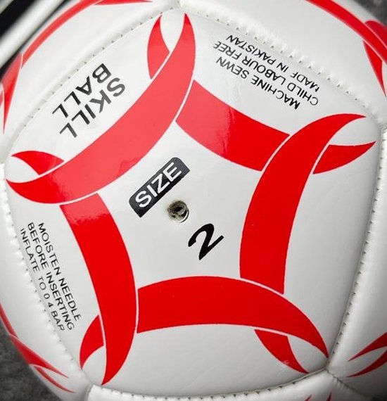 Techniekbal maat 2 - mini trainingsbal met koord en handgreep - mini ...