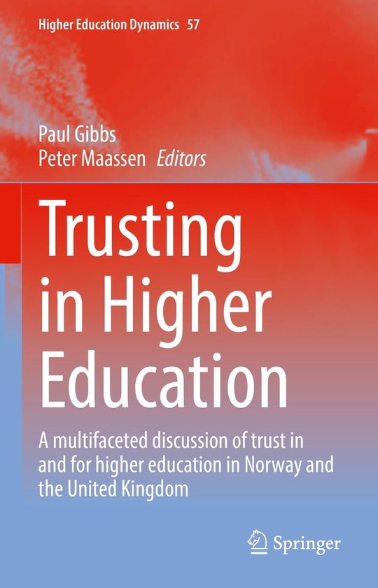 Higher Education Dynamics 57 - Trusting in Higher Education (ebook ...