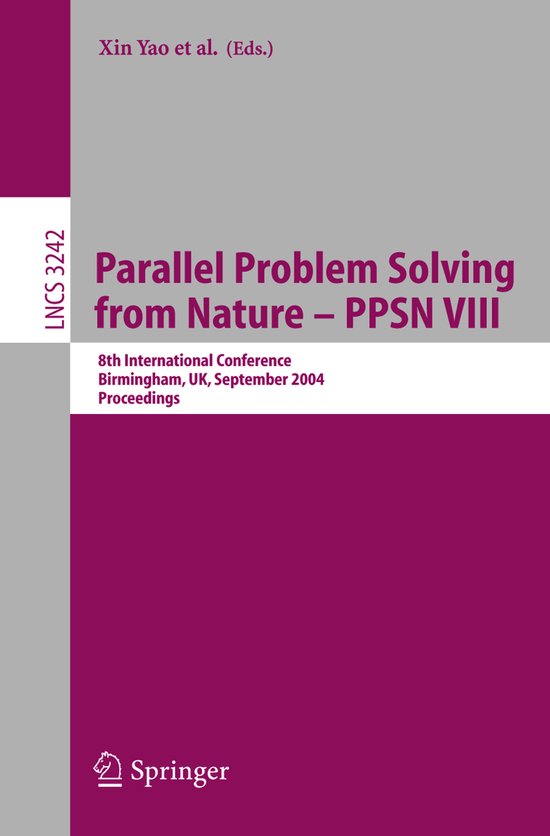 Parallel Problem Solving from Nature - PPSN VIII | 9783540230922 ...