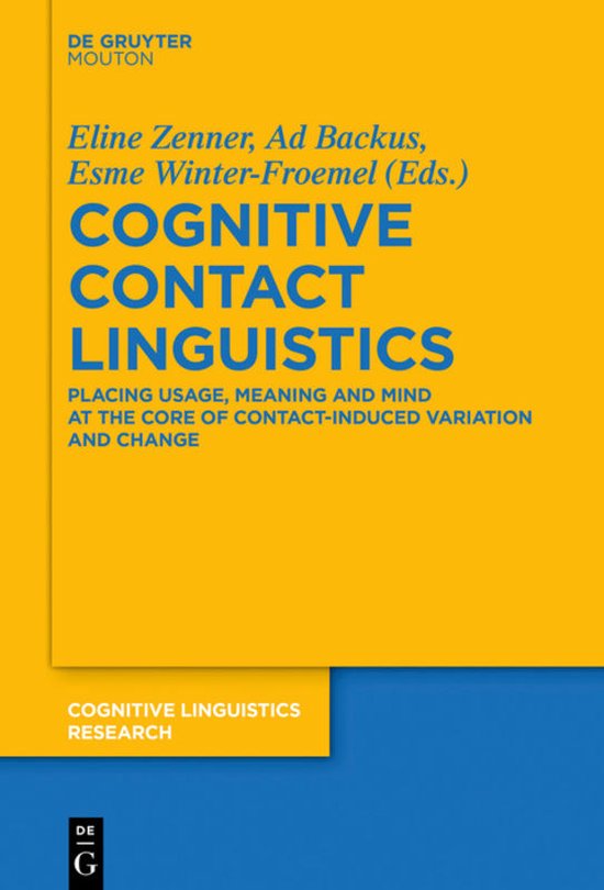 Cognitive Linguistics Research [CLR]62- Cognitive Contact Linguistics ...