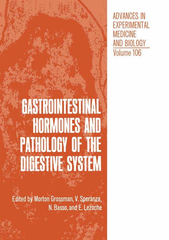 Gastrointestinal Hormones & Pathology Of | 9781468472509 | Morton I ...