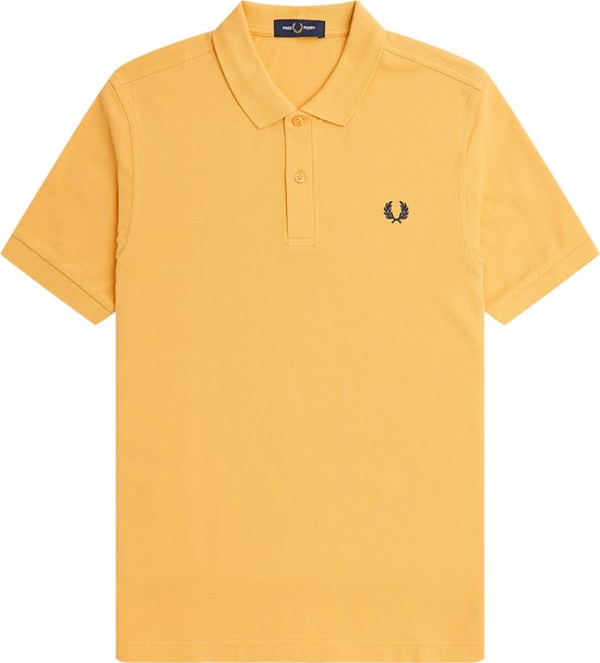 Fred Perry M3600 polo twin tipped shirt - pique - Golden Hour - Maat ...