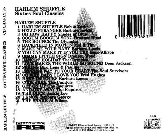 Harlem Shuffle, Various | CD (album) | Muziek | bol