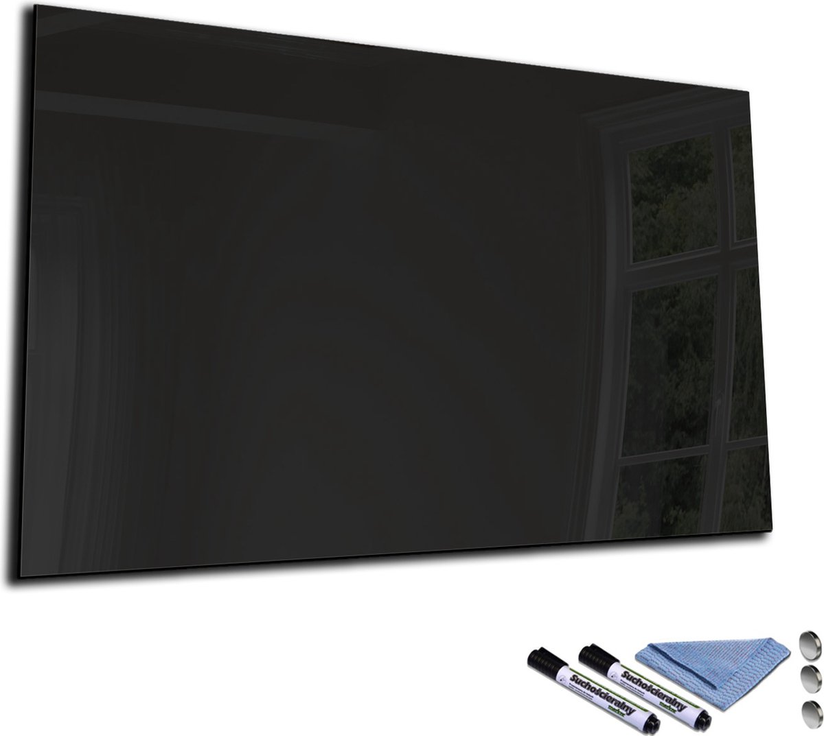 Designglas Whiteboard - Gehard Glas - Magneetbord - Memobord ...