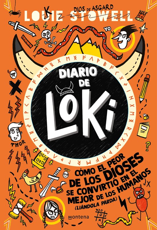 Diario de Loki 1 - Diario de Loki 1 (ebook), Louie Stowell | 9788419085504 | Boeken | bol