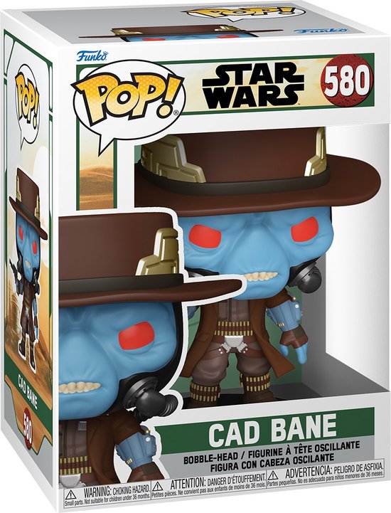 Funko Cad Bane - Funko Pop! Star Wars - The Book of Boba Fett Figuur | bol