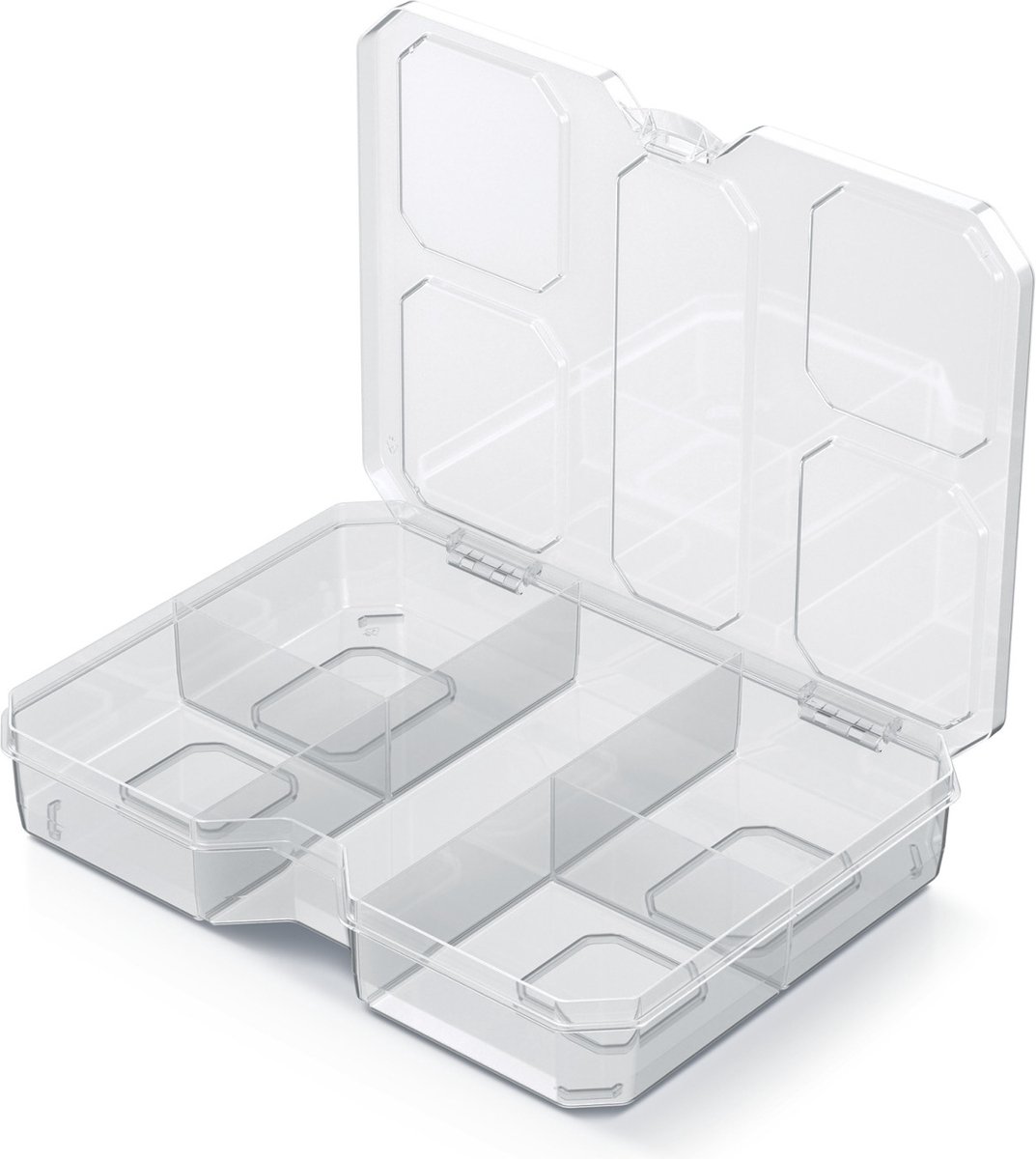 Kistenberg - Gereedschapshouder / Sorteerdoos - organizer- transparent ...