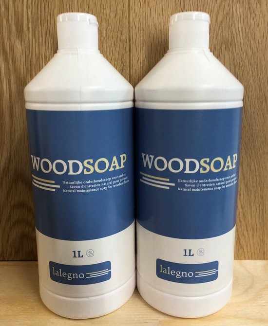Lalegno Wood soap promo 2x1 liter | bol.com