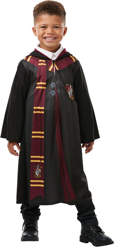 Rubies - Harry Potter Kostuum - Gryffindor Mantel Kostuum Kind - rood ...