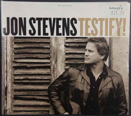 Jon Stevens - Testify, Jon Stevens | Muziek | bol