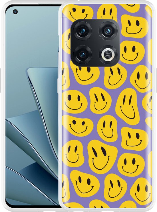 OnePlus 10 Pro Hoesje Smileys - Designed by Cazy | bol.com