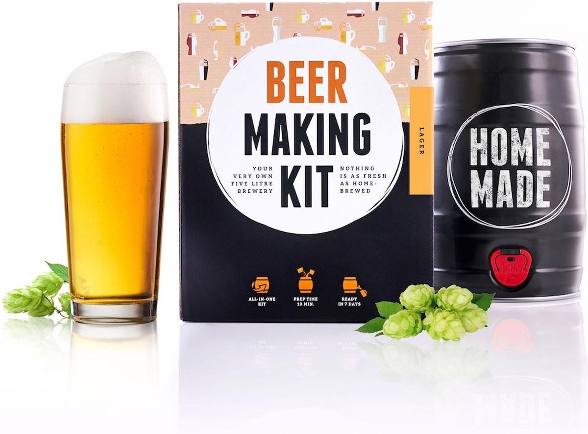 Brew Barrel Bierbrouwpakket - Dark Beer - Beer Brew Kit - MYO Beer ...