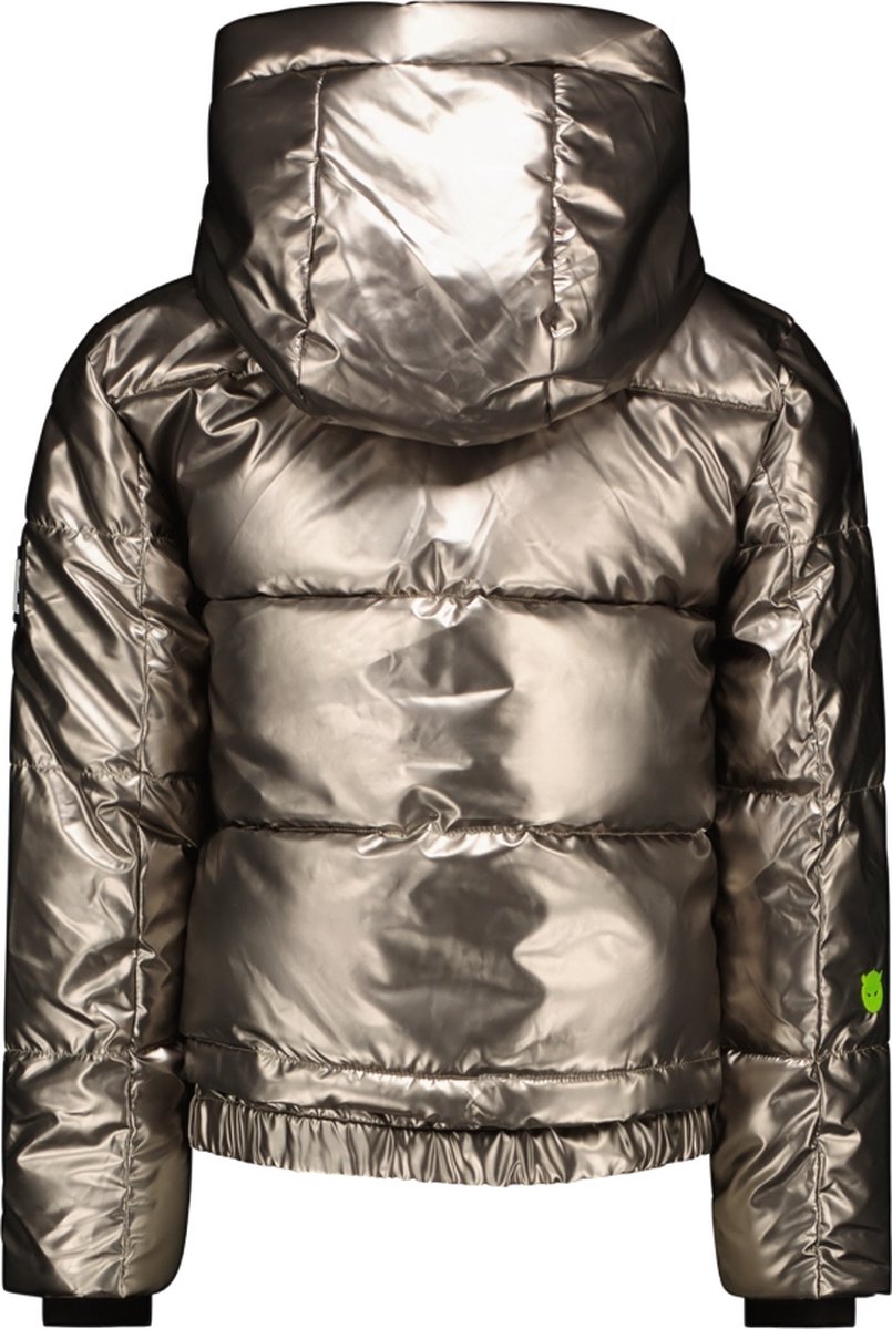 Super Rebel Spicy casual winterjas meisjes zilver | bol