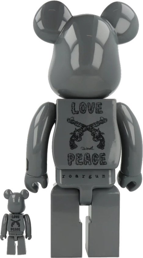 400% & 100% Bearbrick Set - Roarguns (20th Anniversary) | bol