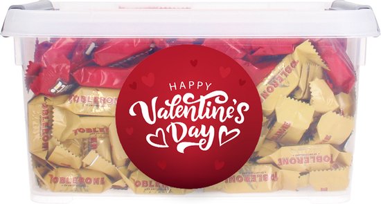 Nougatti mini & Toblerone mini - Valentijn chocoladegeschenk - 2000g ...