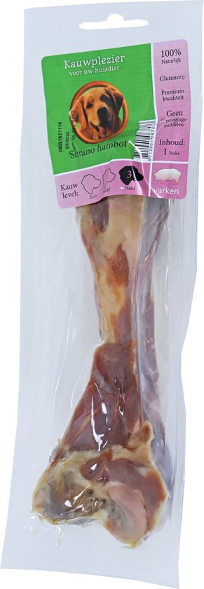 De Boon - Natuurlijke Honden Snack - Varken, Serrano Hambot - zak a 1 ...