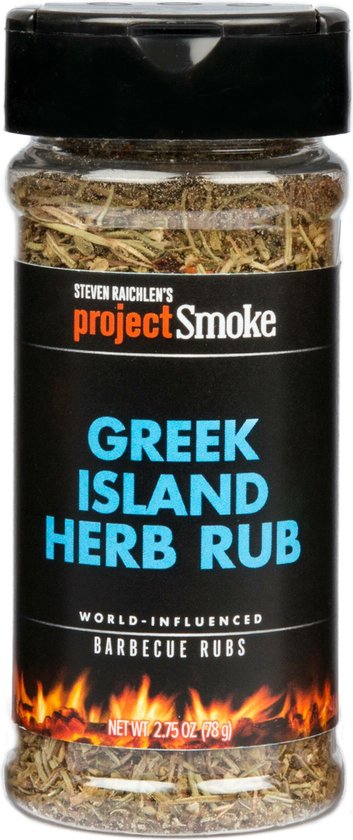 Project Smoke Greek Island Herb - BBQ Rub - Barbecue Kruiden ...