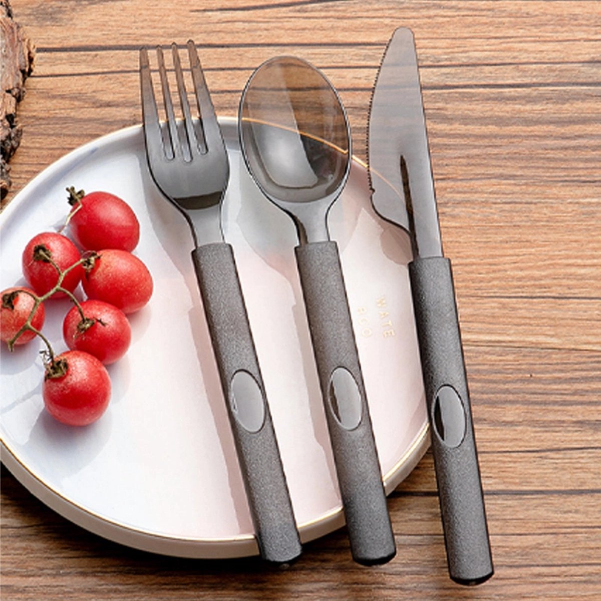 50 Stuks - Herbruikbaar plastic bestekset - Feest Bestek - Sterke Feest ...