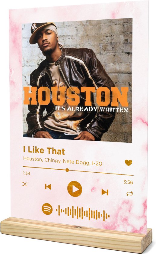 Songr Spotify Muziek Bordje - I Like That - Houston, Chingy, Nate Dogg ...
