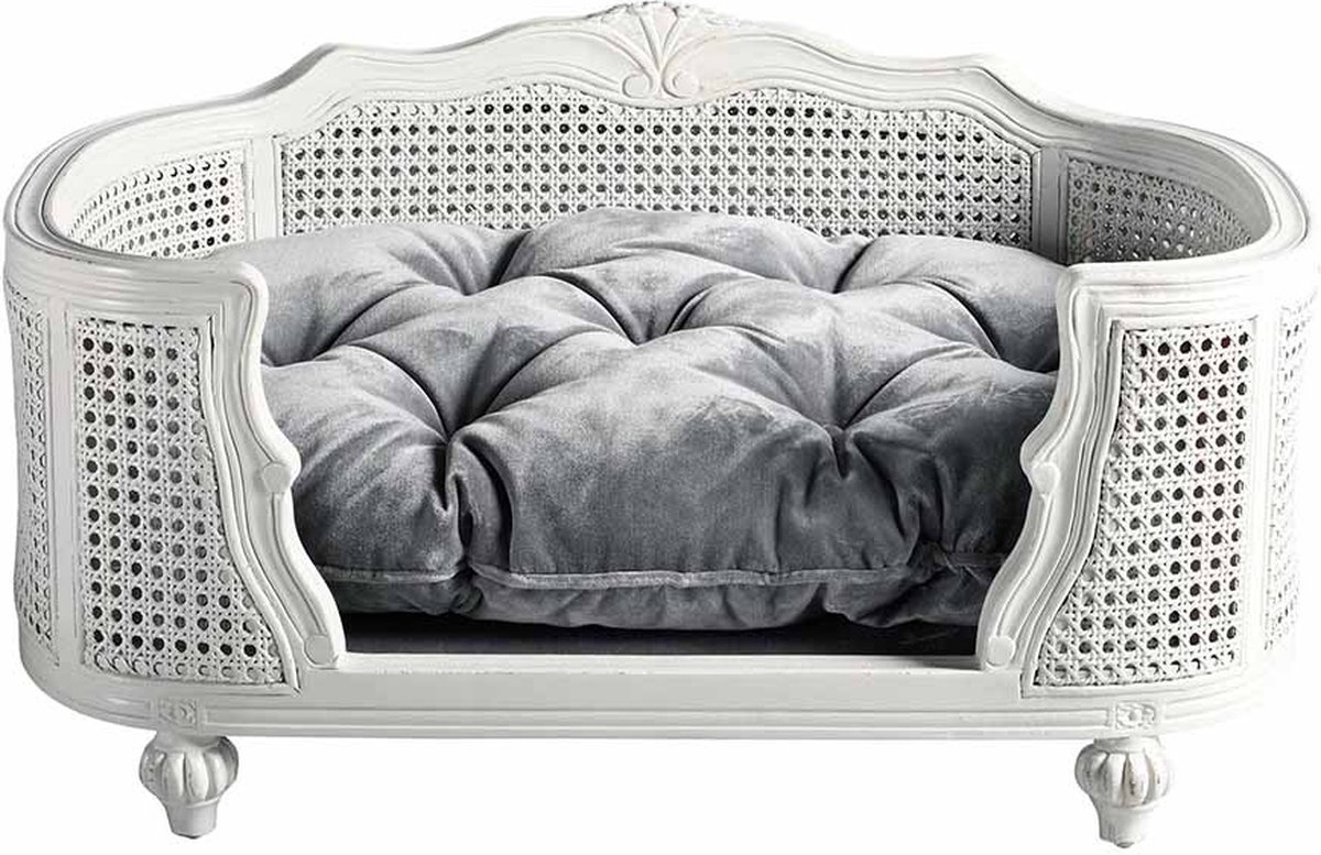 Lord Lou - Arthur Webbing Silver Grijs Velvet S - Lit de Luxe pour ...