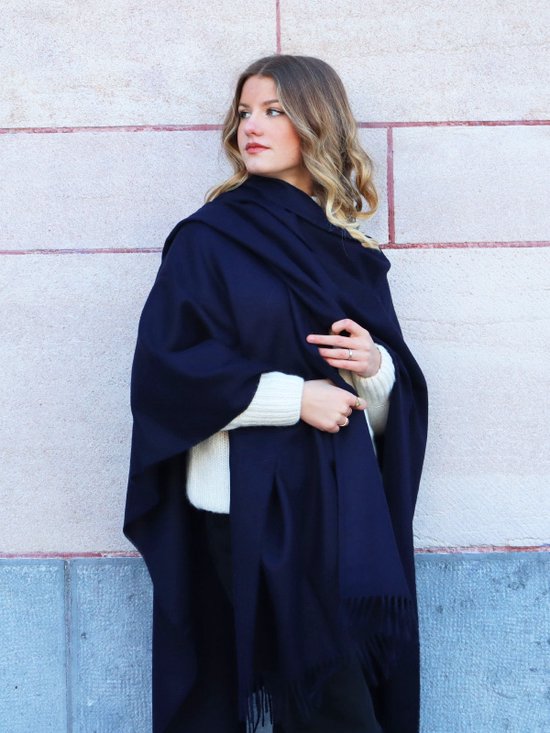 Alpaca wollen poncho | Zacht en warm | Hoge kwaliteit en comfort ...