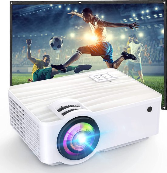 Intelectro Draagbare Beamer - Mini Projector - Verrijk je kijkervaring ...