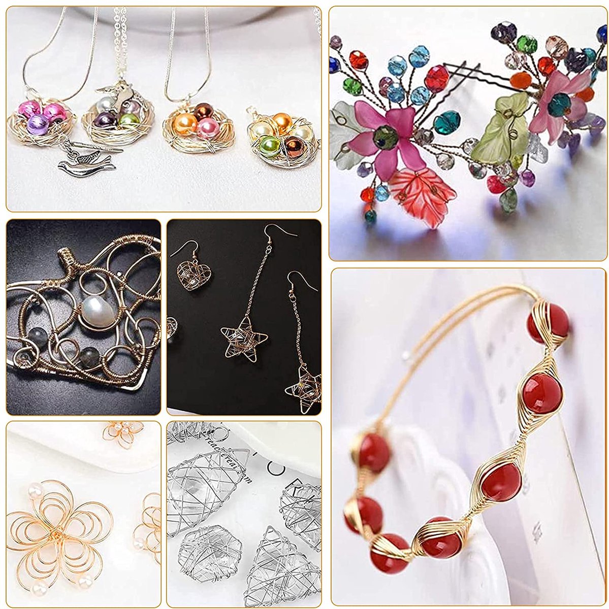 YSR - Pandahall 1 Rol / 7M Ijzer Soft Craft Pareldraad Sieraden Kralen Verpakking... | bol.com