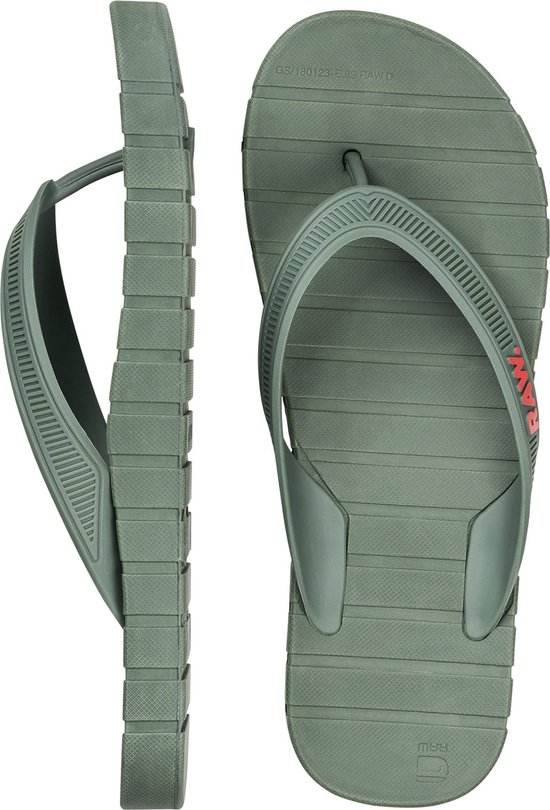 G-Star Raw - Flip-Flop/Slide - Male - Olive - Orange - 45 - Slippers ...