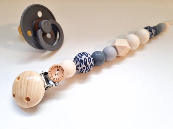 Speenkoord - Just Cute - jongen - meisje - kraam cadeau - Dian | bol
