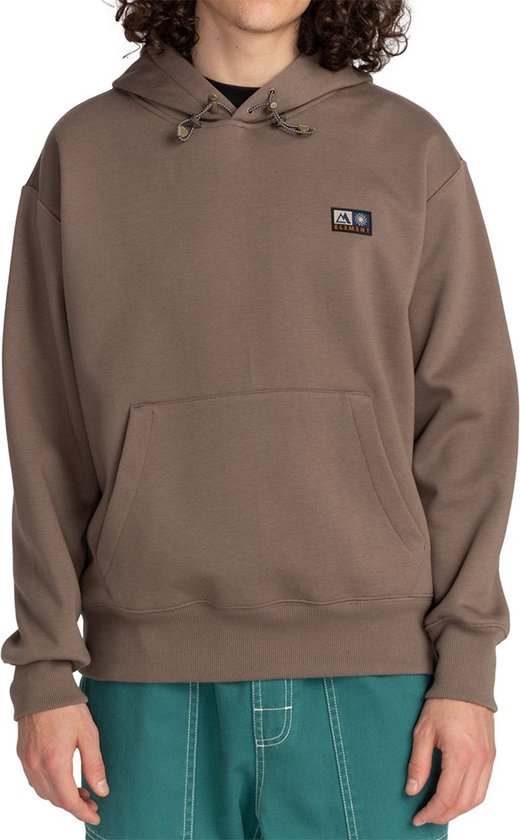 ELEMENT Rain Cornell Po Capuchon Mannen Chocolate Chip - Maat M | bol.com