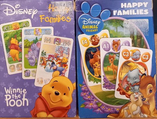 Disney Happy Families Memory - 2 verpakkingen in 1 Bundel | Games | bol.com