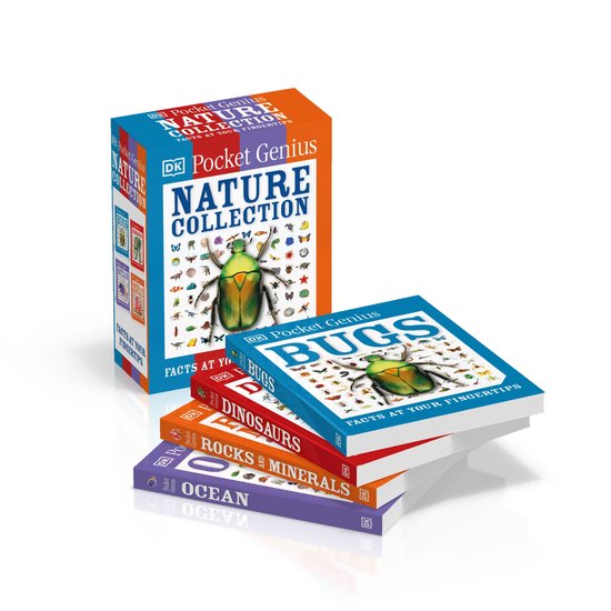 Pocket Genius- Pocket Genius Nature Collection 4-Book Box Set, Dk ...