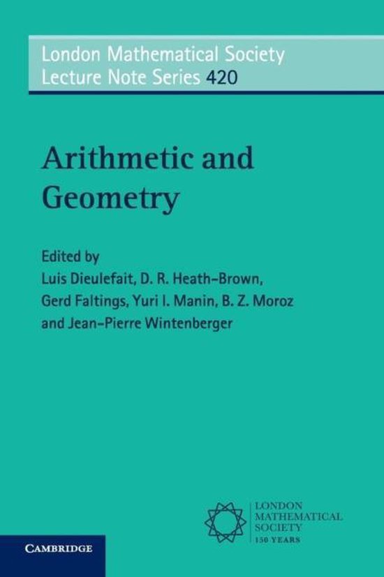 Arithmetic & Geometry | 9781107462540 | Luis Dieulefait | Boeken | bol.com