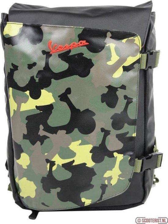 VESPA Limited Edition rugzak "City Backpack Camouflage" | bol.com