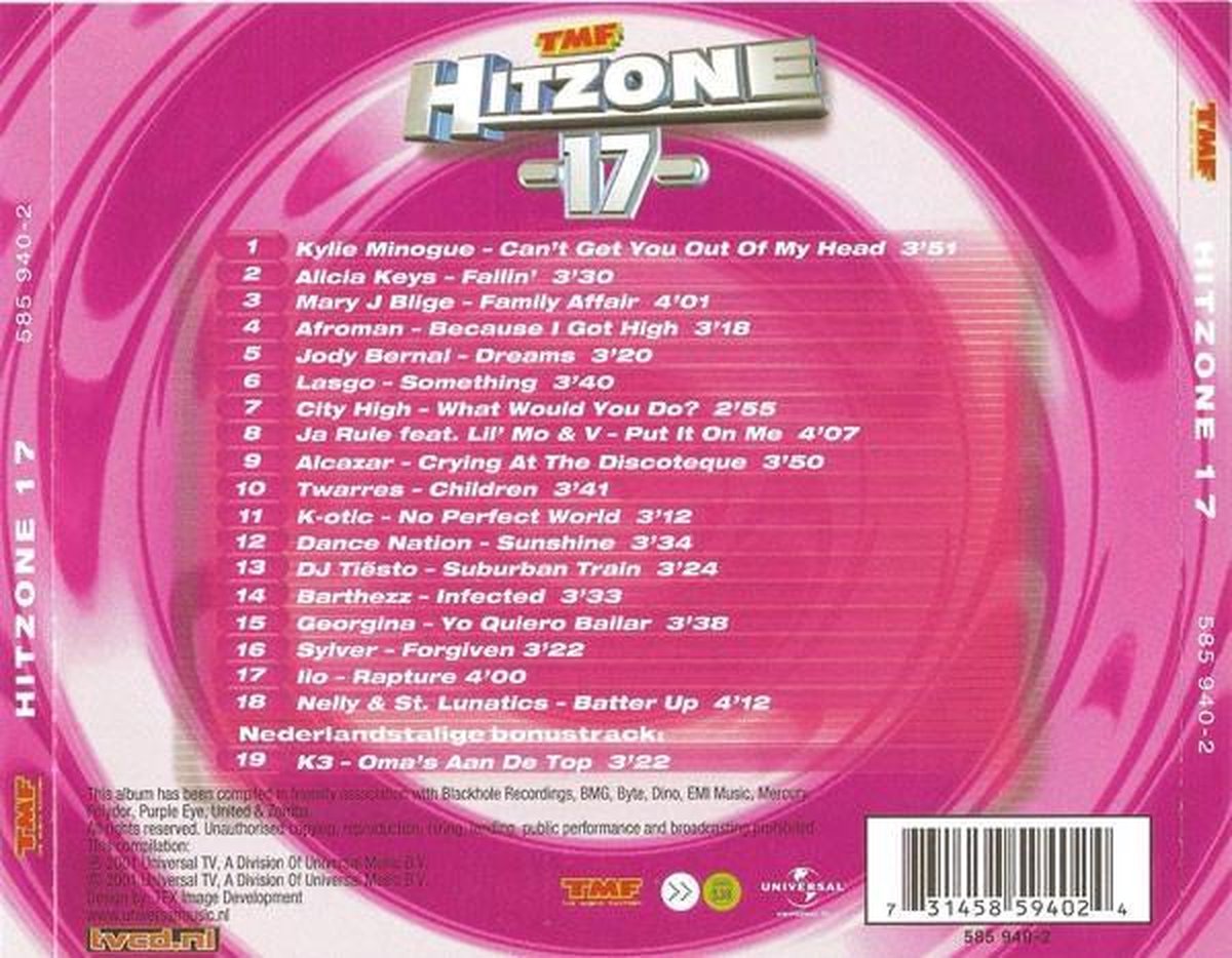 Hitzone 17, various artists | CD (album) | Muziek | bol.com
