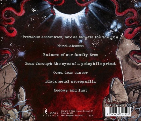 Sarkom - Anti-Cosmic Art | 7090008311201 | Boeken | bol