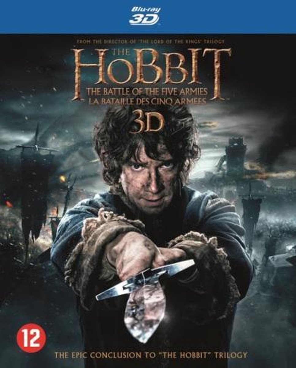 Hobbit - Battle Of The Five Armies (Blu-ray) (3D Blu-ray) (Blu-ray), Luke Evans | Dvd's | bol.com
