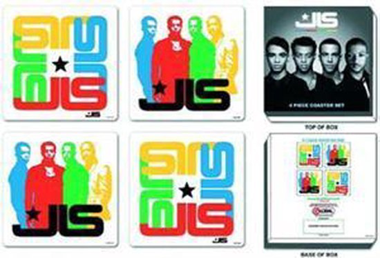 JLS - Mixed - onderzetters - set van 4 | bol
