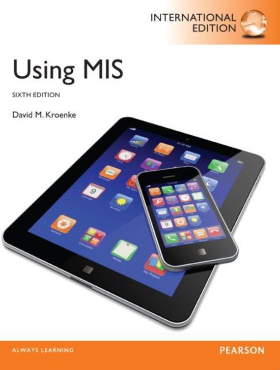 Using MIS, International Edition, David Kroenke | 9781292001401 ...