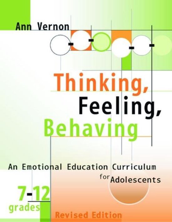 Thinking, Feeling, Behaving, Grades 7-12 | 9780878225583 | Ann Vernon ...