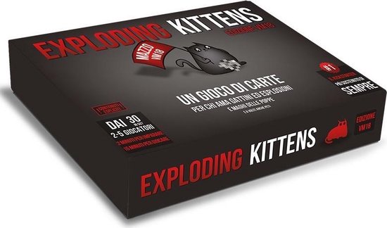 Asmodee Exploding Kittens VM18 | bol