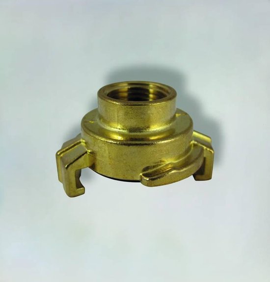 Westfalia Schroefkoppeling, messing, 1 binnendraad, kambreedte 40 mm | bol