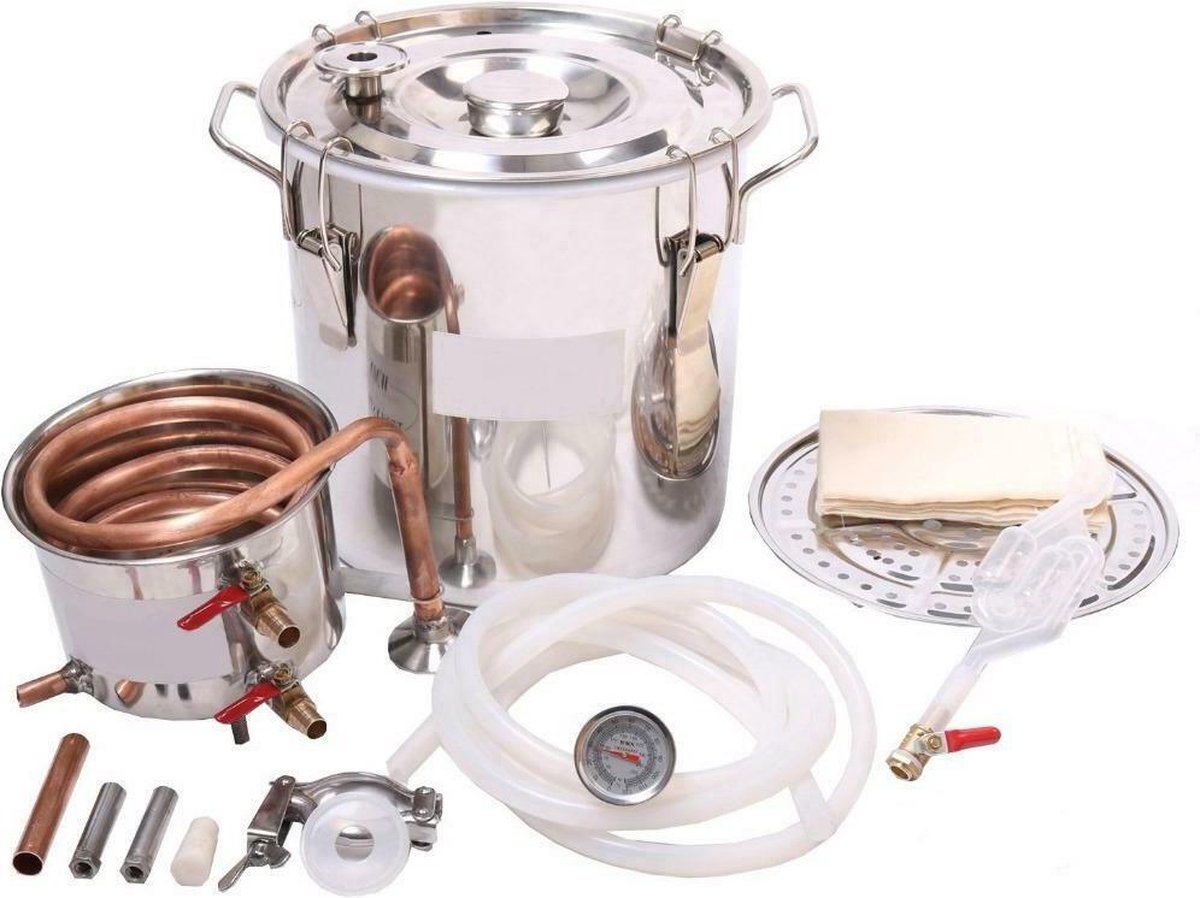 30 liter Distilleerketel| Likeur , Alcohol, Etherische Olie en ...