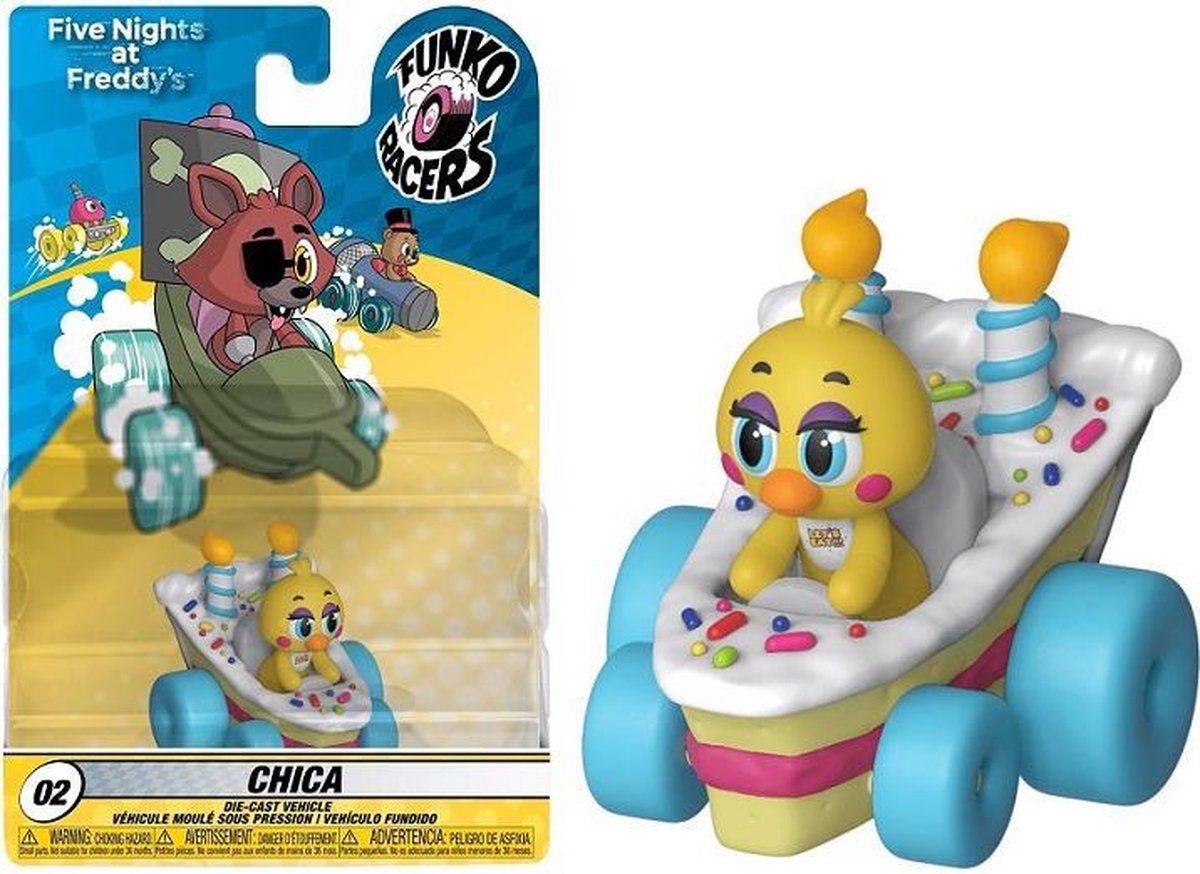 Beeldje Funko Super Racers: Five Nights At Freddy's: Chica | bol.com