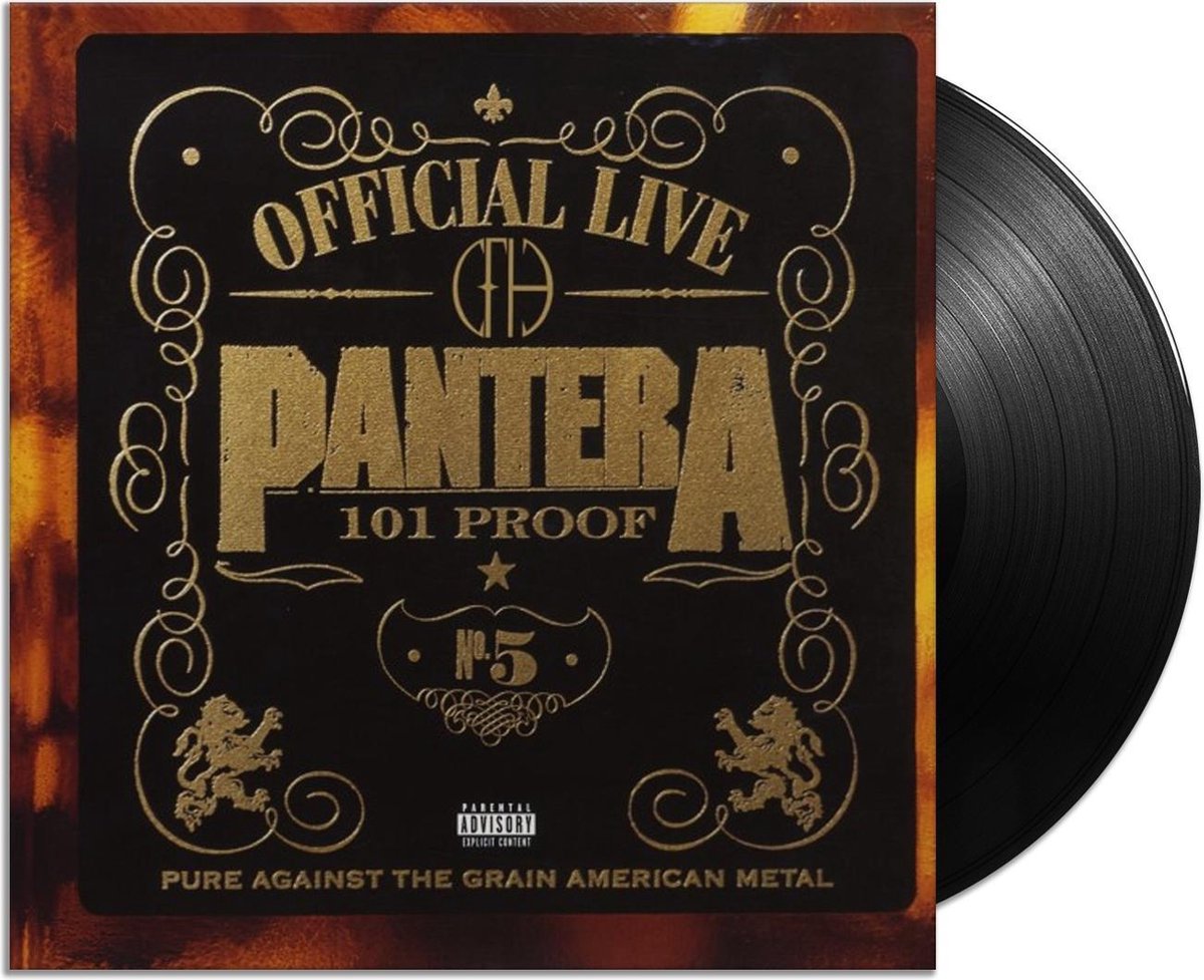 Official Live - 101 Proof, Pantera | LP (album) | Muziek | bol.com