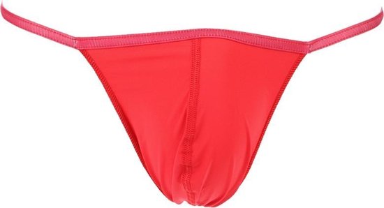 HOM Plume g-string (1-pack) - heren string - rood - Maat: L | bol.com
