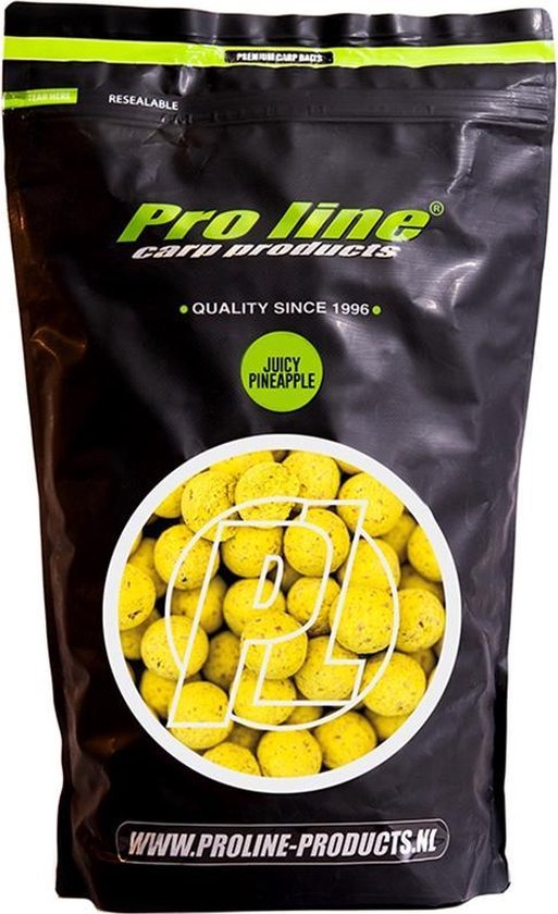 Pro Line Juicy Pineapple - Boilie - 15mm - 2.5kg | bol